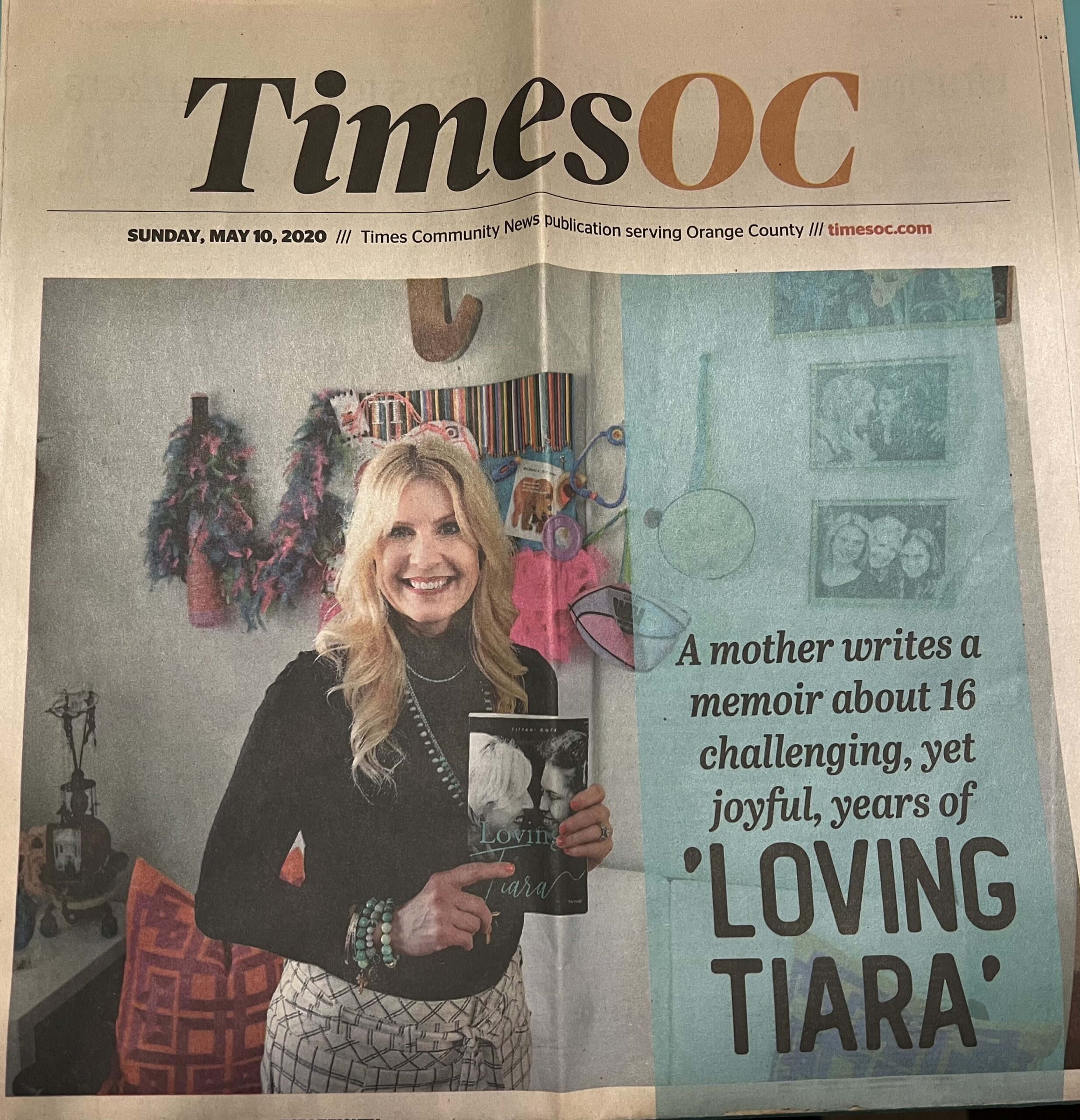 Press for Loving Tiara | tiffani goff
